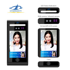 China HF-RA05 Turnstile Management Android Card Reading HD Camera Access Control System Facial Recognition supplier