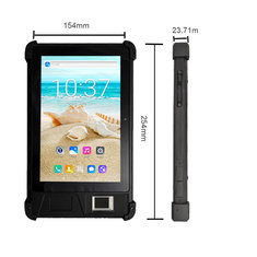 China HF-FP08 Touch Screen Rugged Waterproof Handheld Tablet PC With Fingerprint Reader Easy To Secondary Development supplier