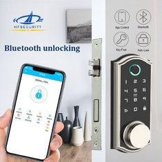 China HFSecurity BP03 Biometric Keyless Smart Phone Open way Bluetooth Fingerprint  Door Look supplier