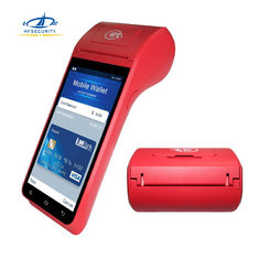 China HFSecurity FP09 Bluetooth Wifi Thermal Printer Terminal FBI Certified Front: 2.0M, Rear: 8.0M POS Terminal supplier