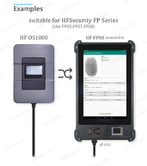 China HFSecurity FAP20 OS1000 Waterproof Optical USB Fingerprint Scanner Easy Integration With New Or Existing Applications supplier