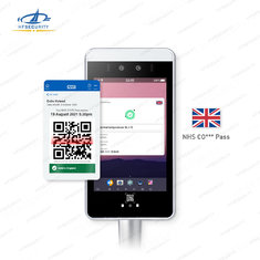 China HFsecurity RA08 UK  8 INCH Android IP64 Dual Camera Facial Recognition Access Control For Turnstile System supplier