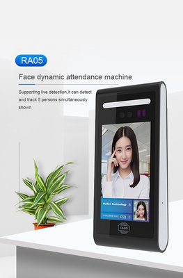 RA05 TCP/IP Biometric Attendance System Facial Recognition Device And Fingerprint Scanner Support Wifi supplier