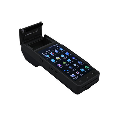 FP605 EMV Android Portablet gprs Biometric Device with fingerprint pos machine with printer supplier