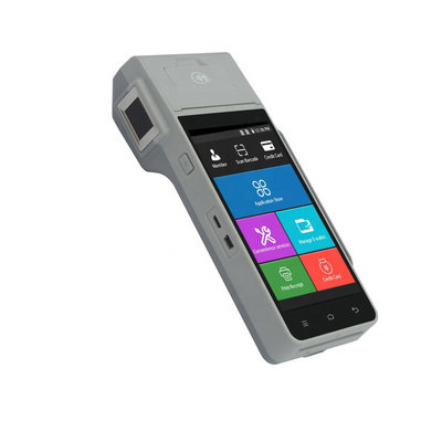 FP605 EMV Android Portablet gprs Biometric Device with fingerprint pos machine with printer supplier