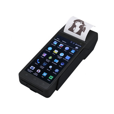 FP605 EMV Android Portablet gprs Biometric Device with fingerprint pos machine with printer supplier