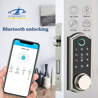 HFSecurity BP03 Biometric Keyless Smart Phone Open way Bluetooth Fingerprint  Door Look supplier